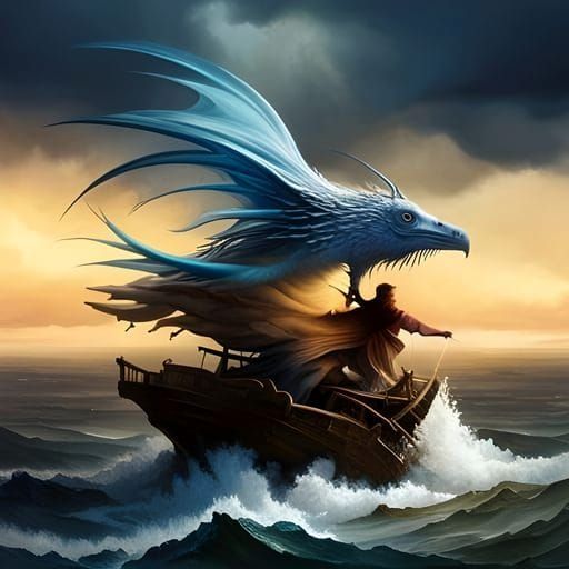 The Perilous Journey - AI Generated Artwork - NightCafe Creator