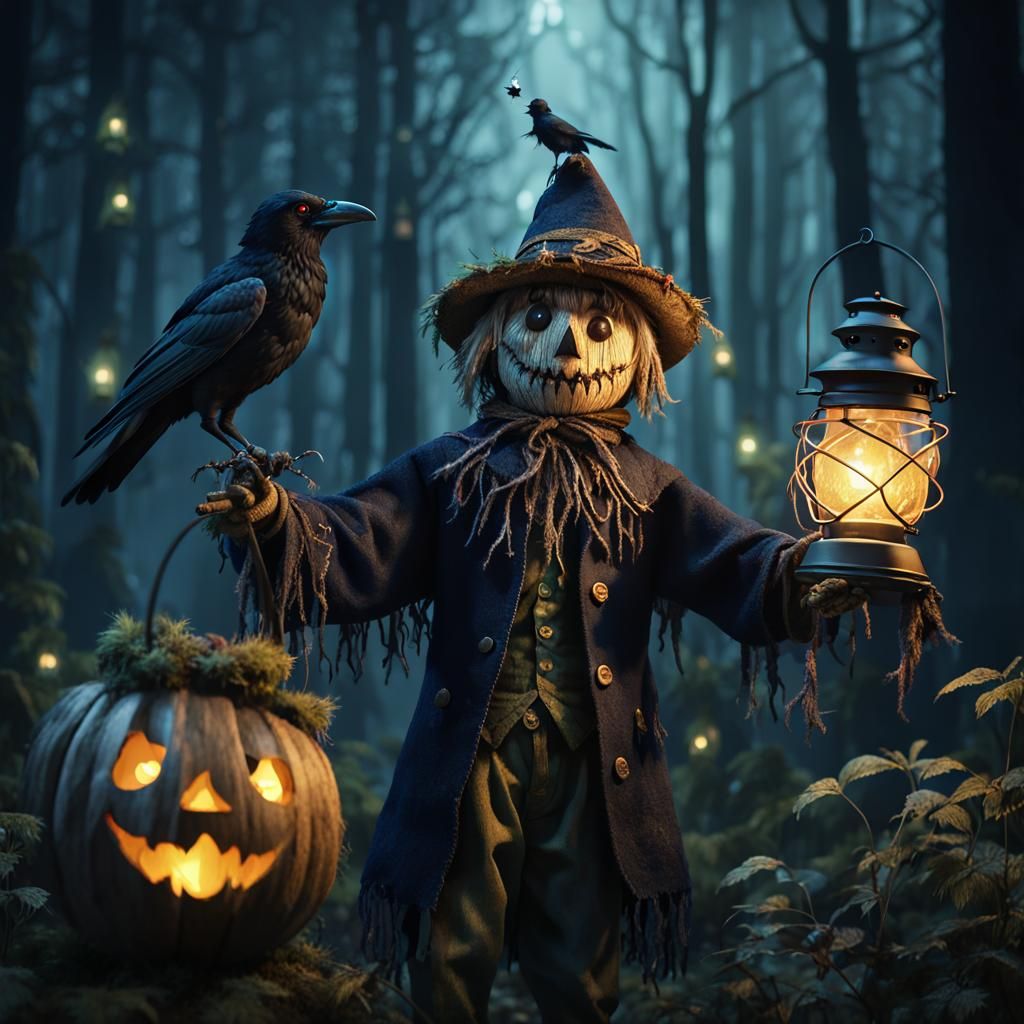 Scarecrow - AI Generated Artwork - NightCafe Creator