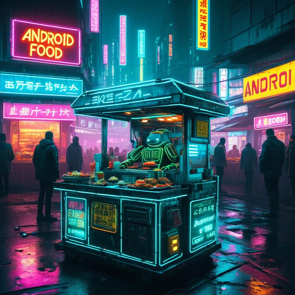 android food - AI Generated Artwork - NightCafe Creator