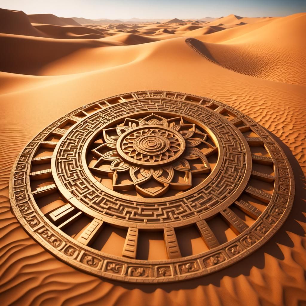 Desert wisdom - AI Generated Artwork - NightCafe Creator