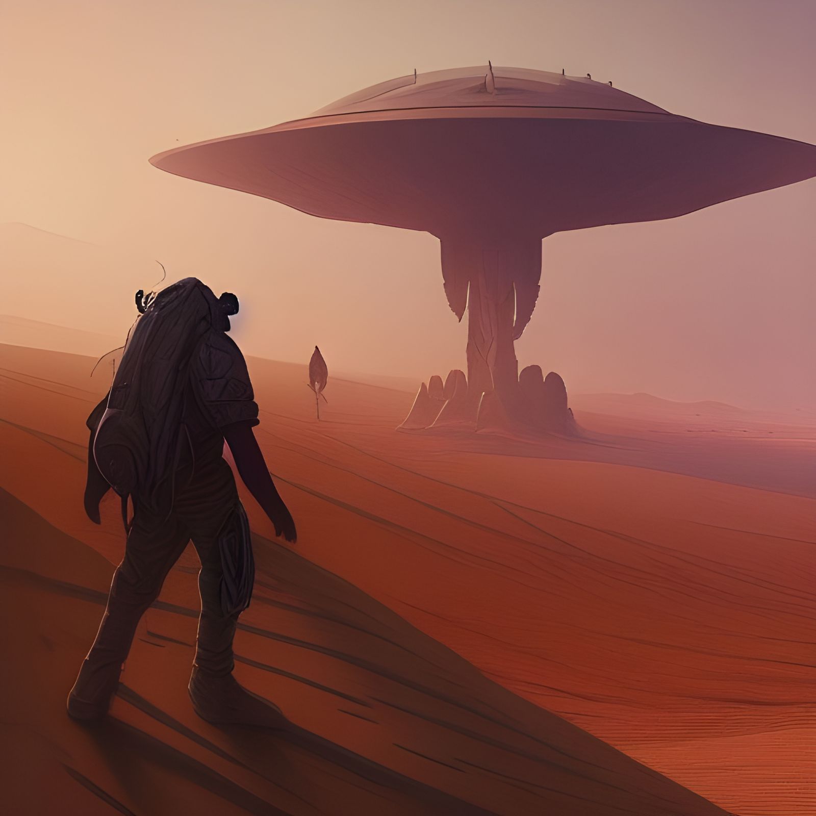 First Contact - AI Generated Artwork - NightCafe Creator