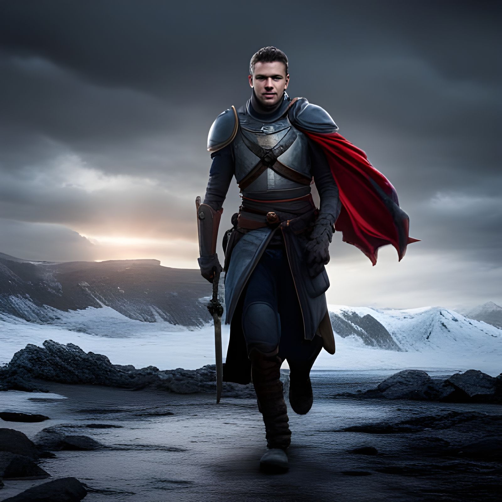 the Knight - AI Generated Artwork - NightCafe Creator