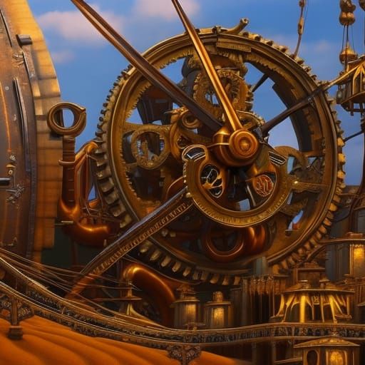 Mechanical clockwork flying machine from the renaissance, made ...