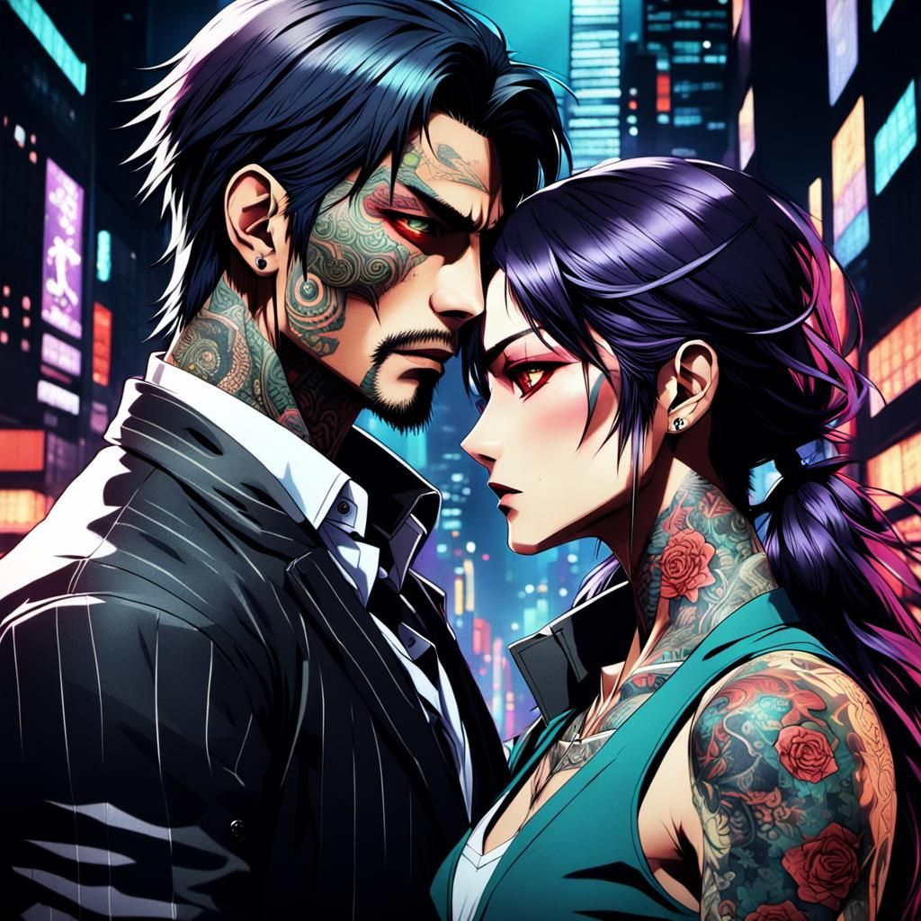 Malevolent Affair - Dark Romance Anime Characters Locked in ...