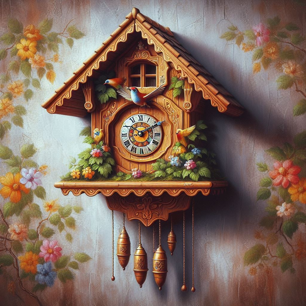 Clock - AI Generated Artwork - NightCafe Creator