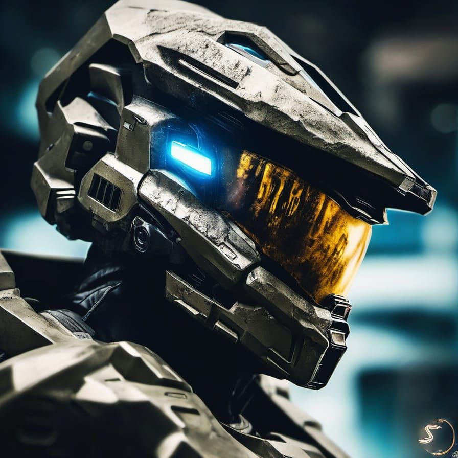 Master cheif - AI Generated Artwork - NightCafe Creator