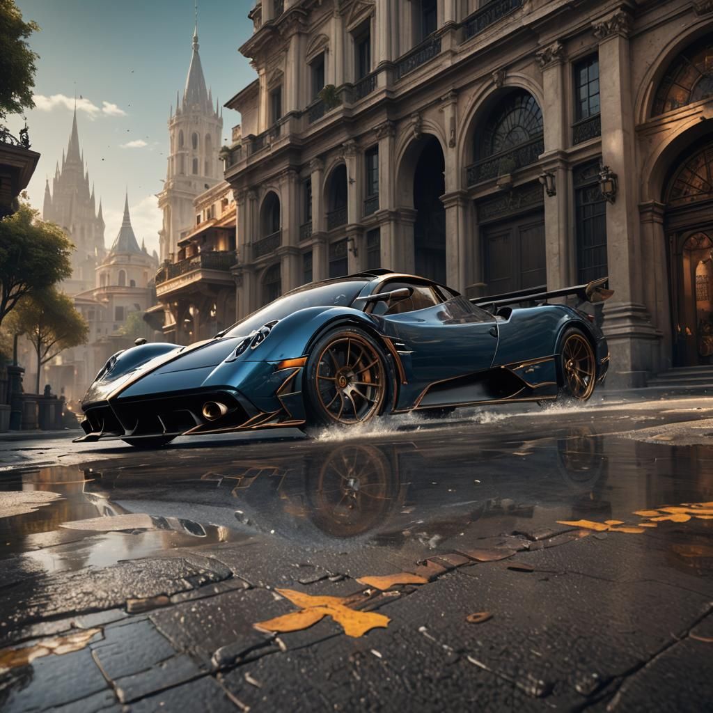 Pagani Utopia - AI Generated Artwork - NightCafe Creator