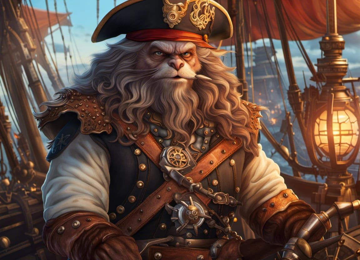 Beast Pirate - AI Generated Artwork - NightCafe Creator