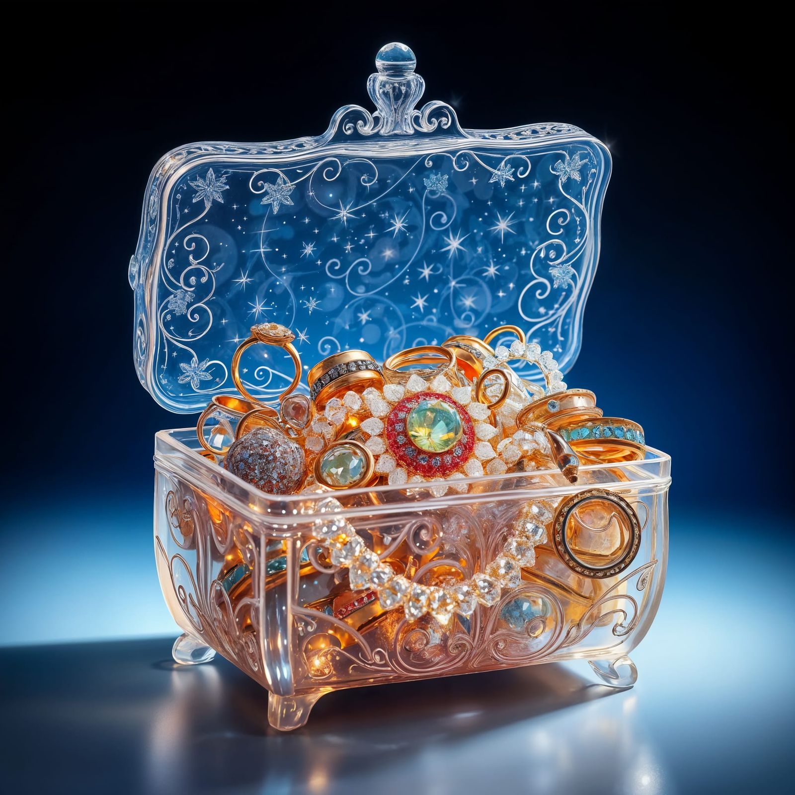 Fantasy Jewelry Box. #2 - Fantasy Jewelry Box. #2