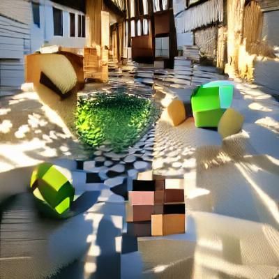 Minecraft ray tracing shader - AI Generated Artwork - NightCafe Creator