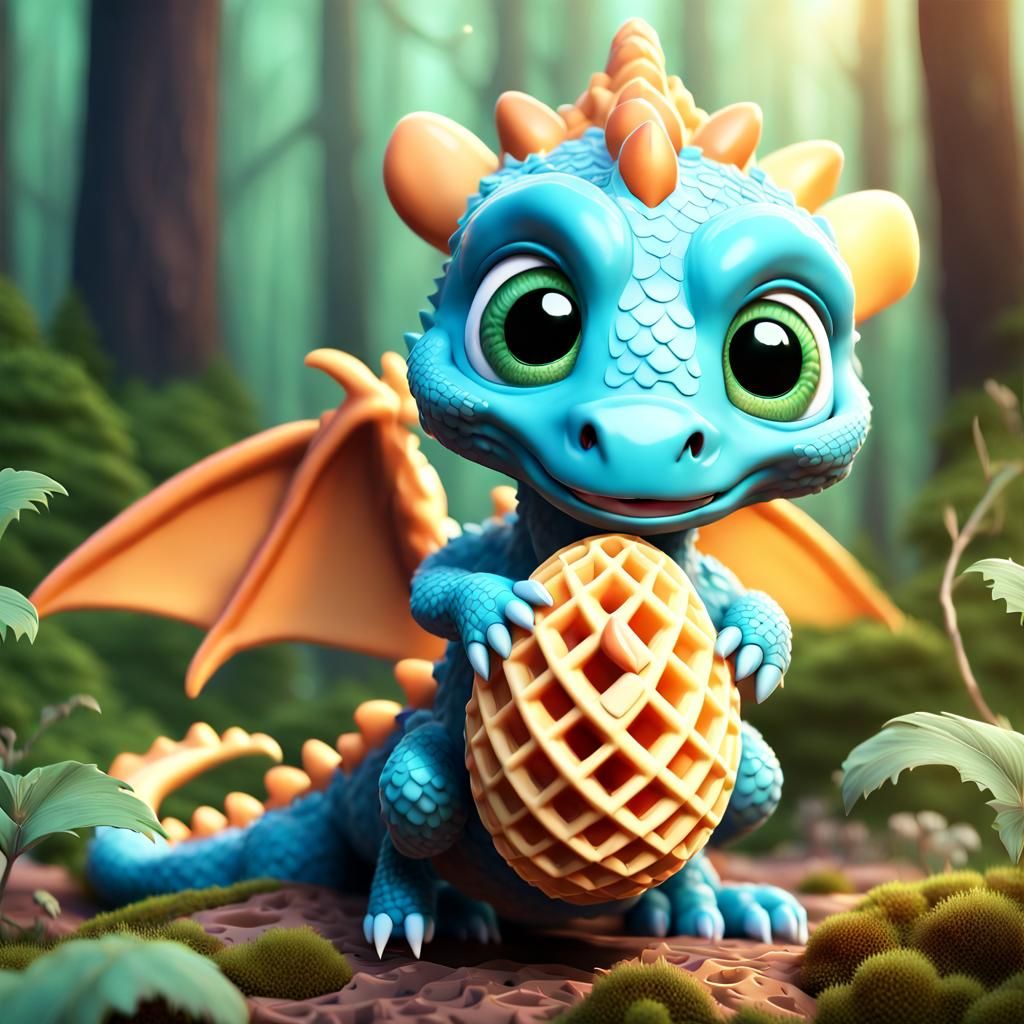 Where are you, mom? May I eat this egg? - AI Generated Artwork ...