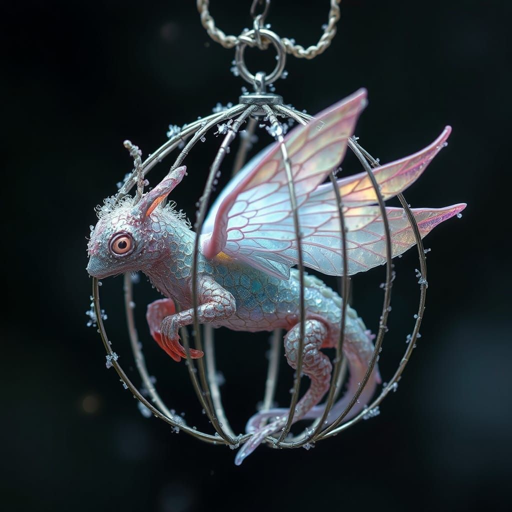 Magic creature in cage - Magic creature in cage