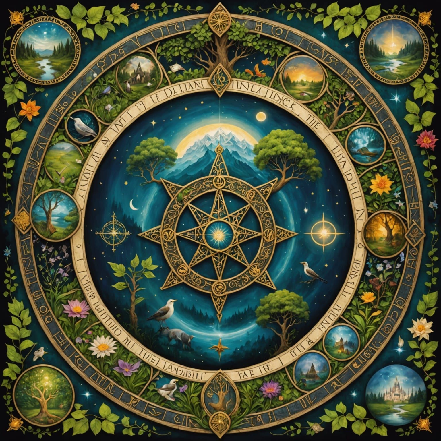 Sacred Thresholds and Neutral Zones in The Mystic ... - AI Art