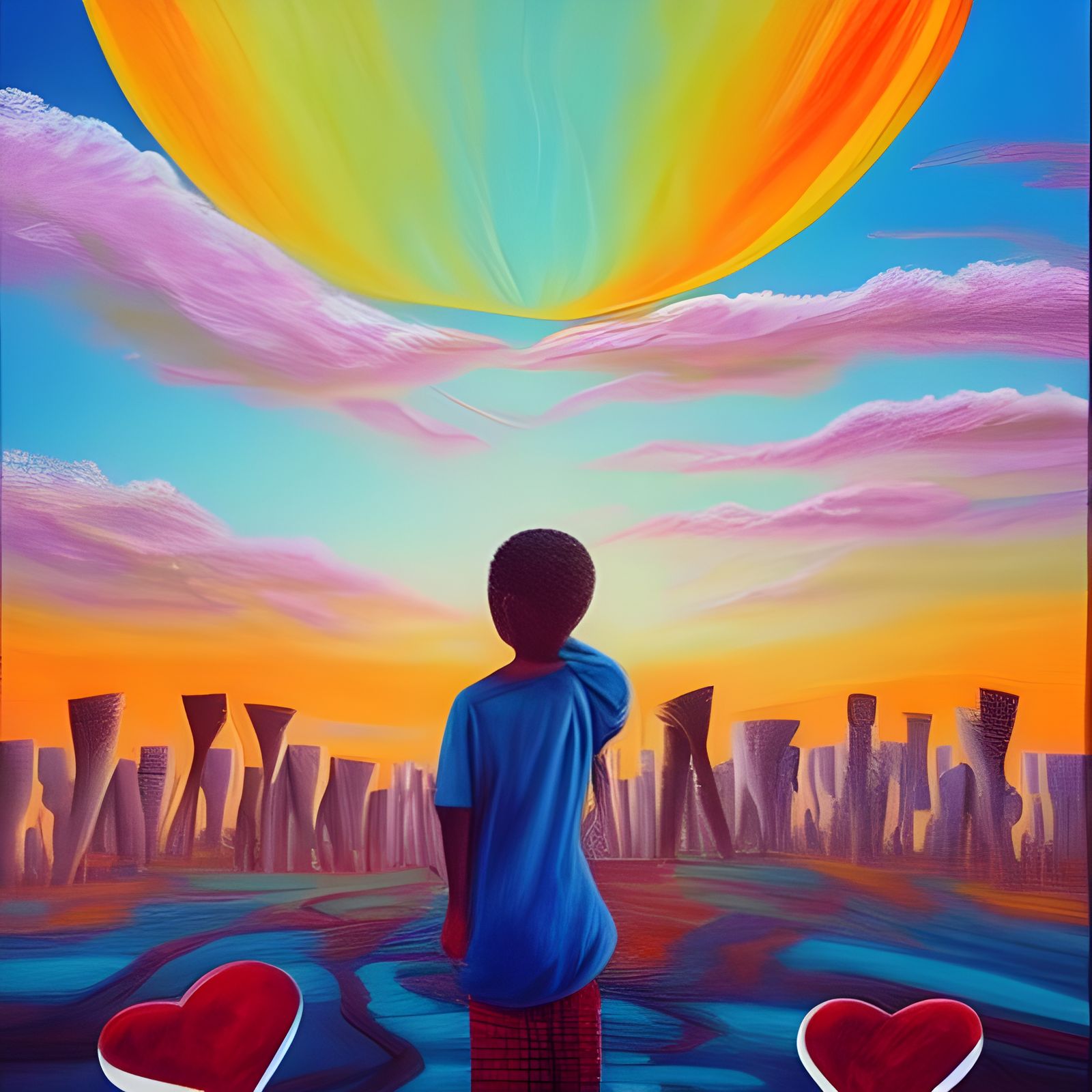 Optimistic - AI Generated Artwork - NightCafe Creator