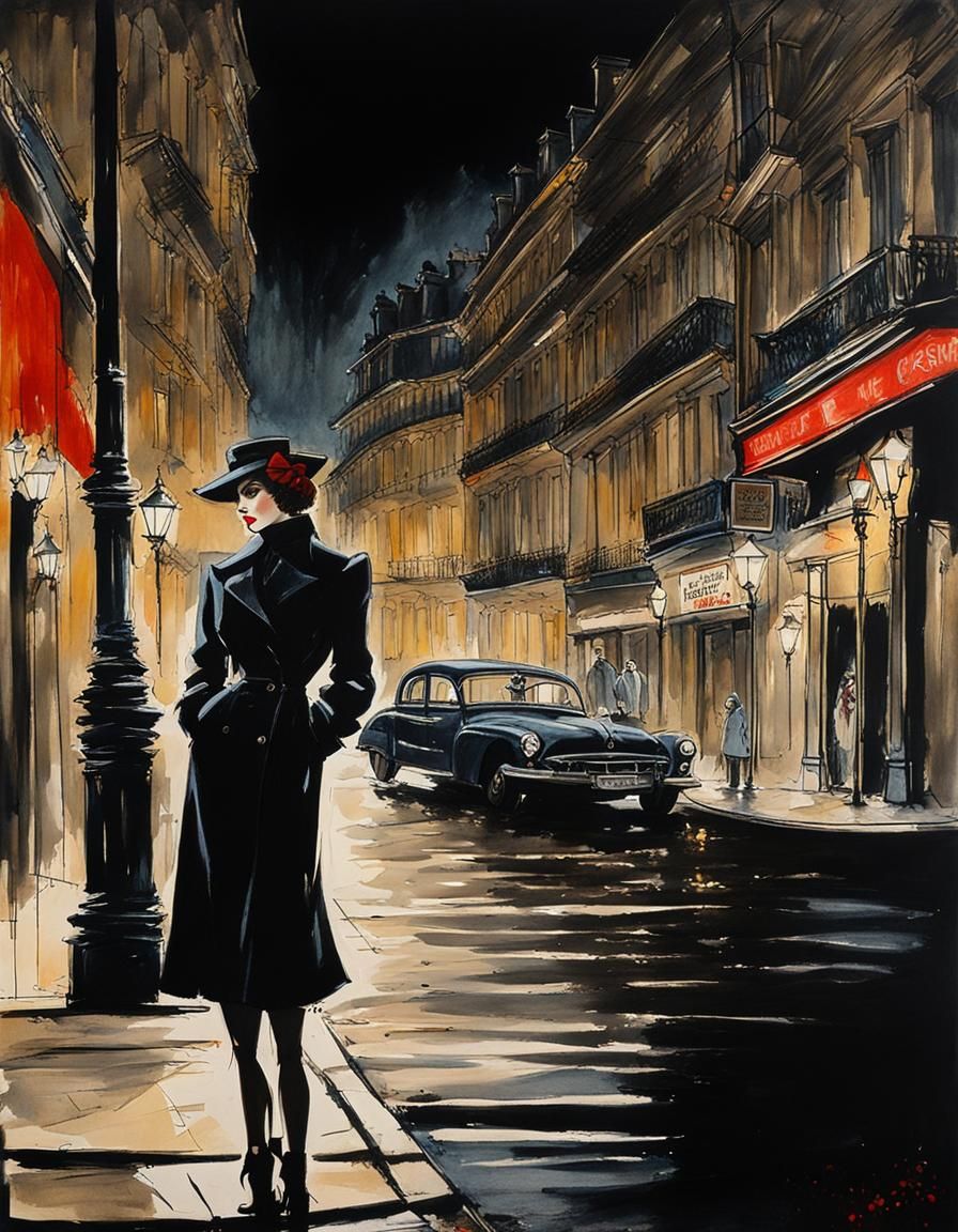 Ultra Noir - AI Generated Artwork - NightCafe Creator