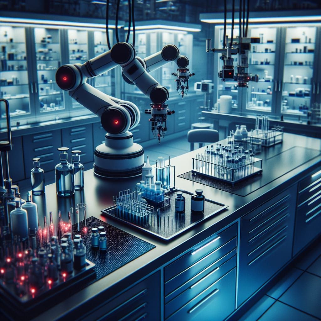 The Lab - AI Generated Artwork - NightCafe Creator