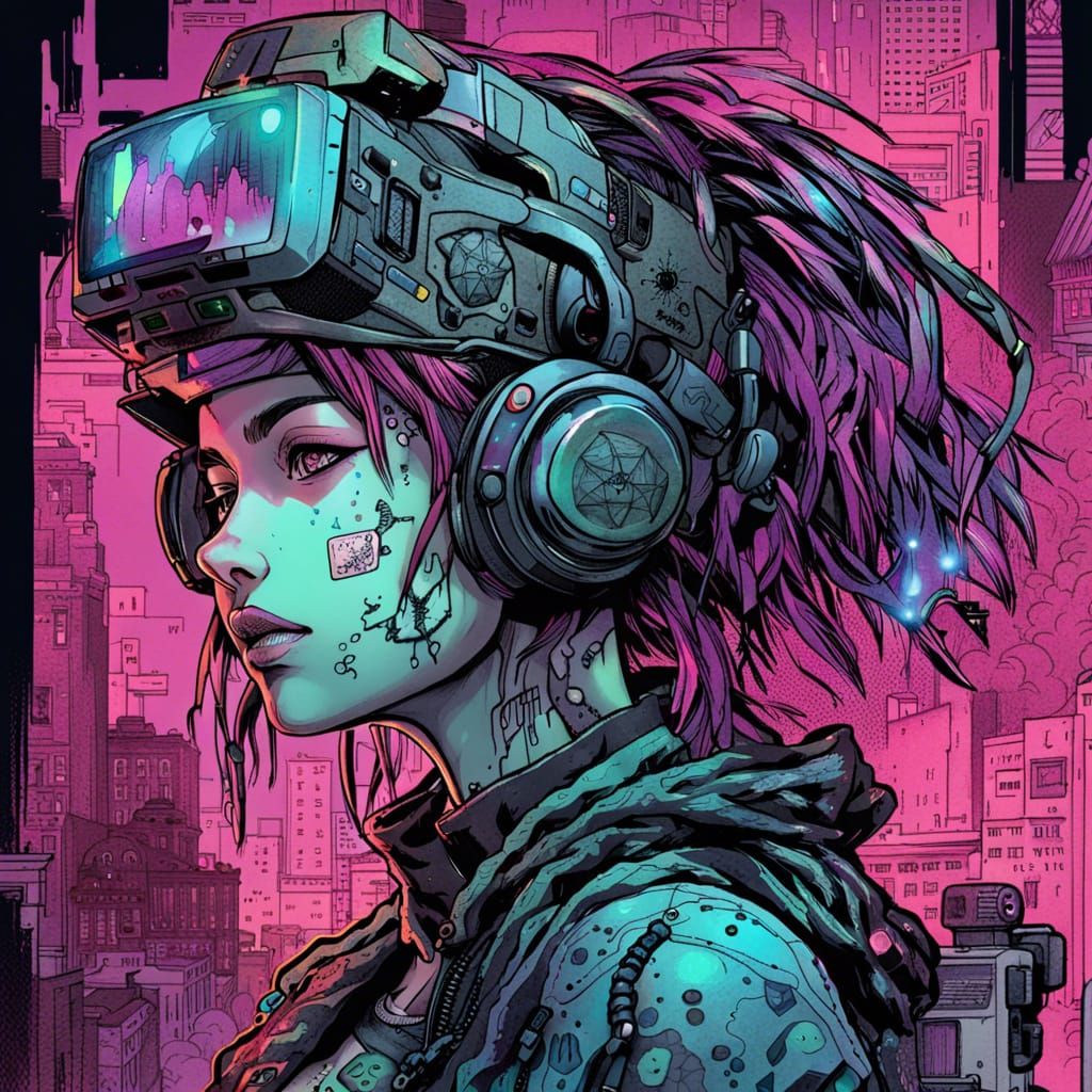 My take on Cinder - AI Generated Artwork - NightCafe Creator