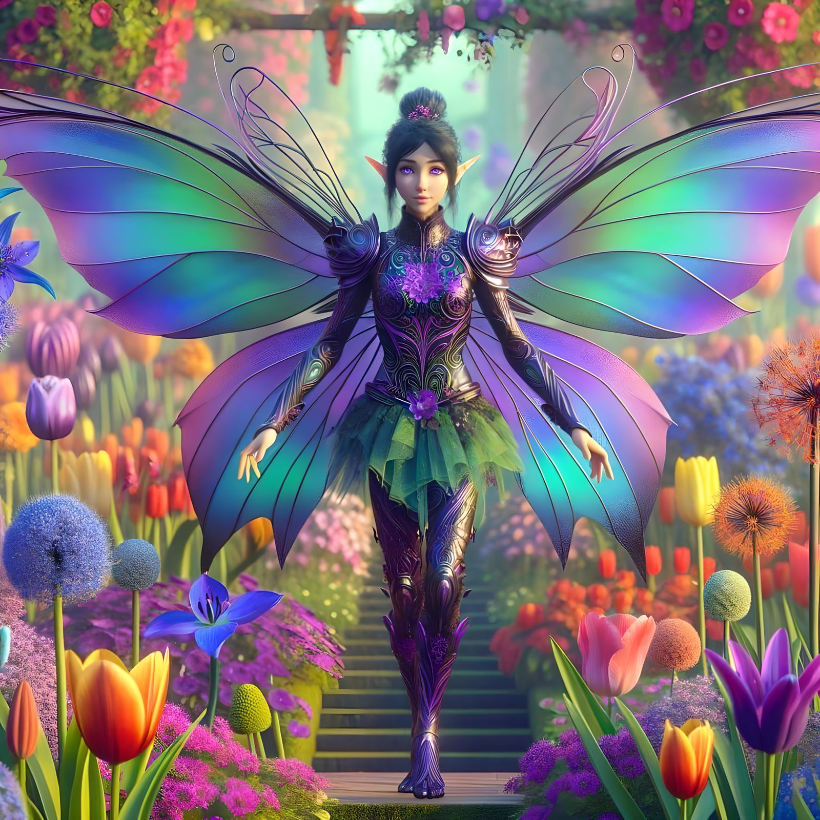 Fairy Knight - AI Generated Artwork - NightCafe Creator