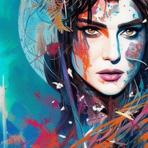 Xena - AI Generated Artwork - NightCafe Creator