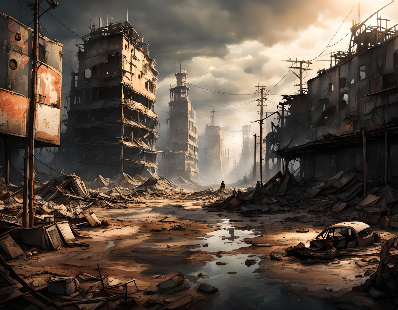 Apocalypse - 12 - AI Generated Artwork - NightCafe Creator