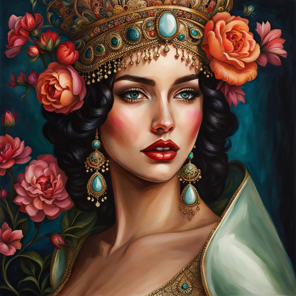 Regal Portrait - AI Generated Artwork - NightCafe Creator