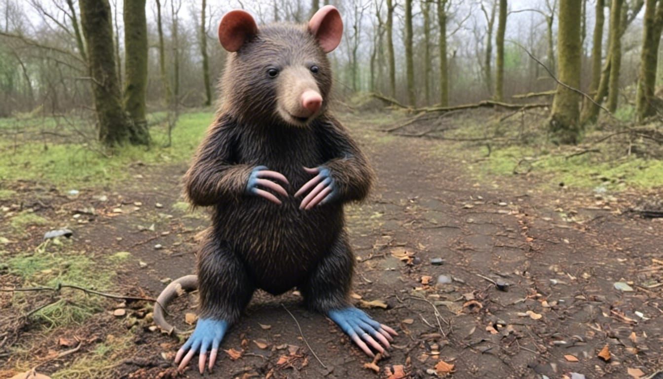 Rat Bear - AI Generated Artwork - NightCafe Creator