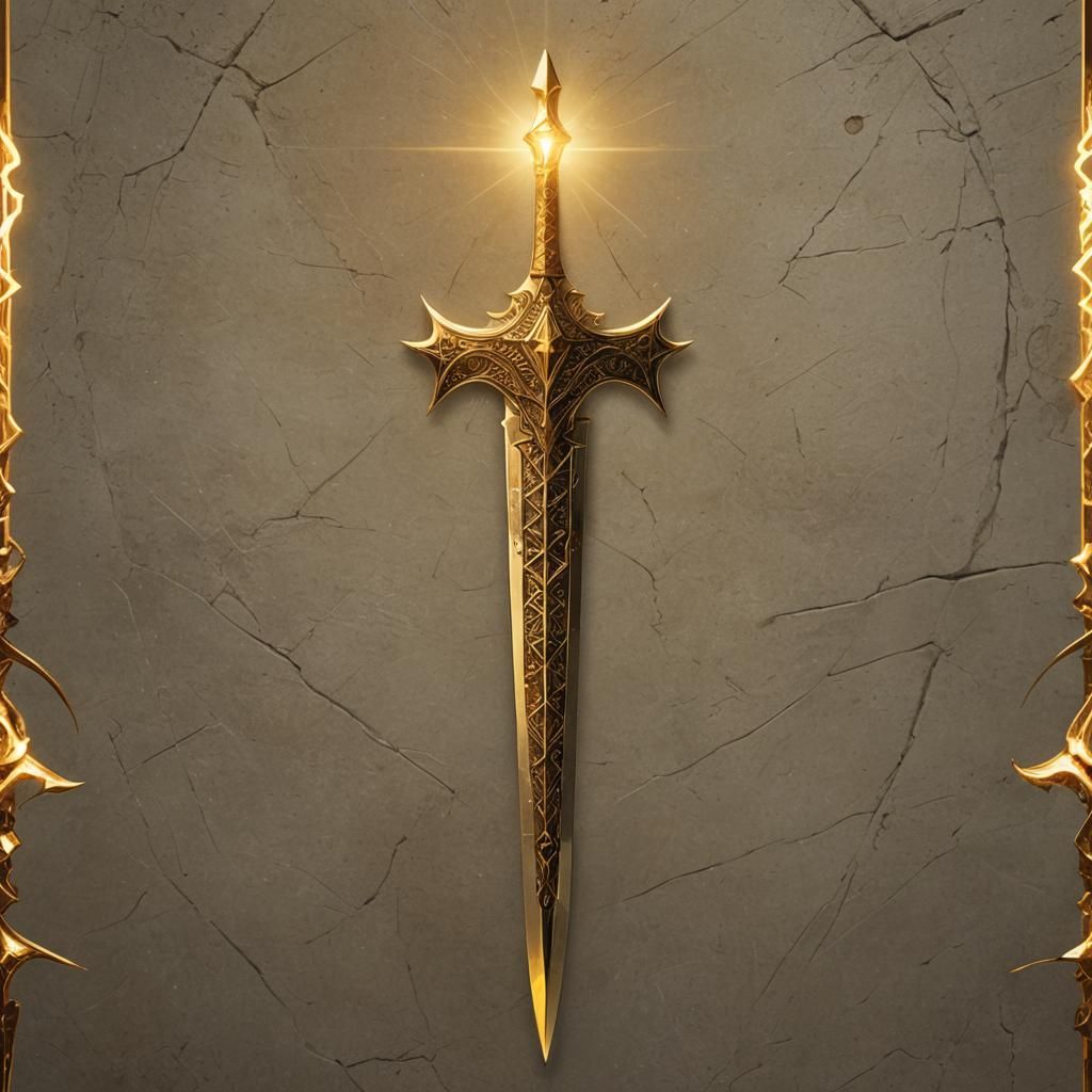 Longsword of Light - AI Generated Artwork - NightCafe Creator