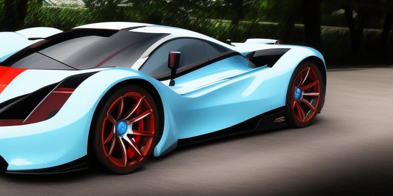 Prestige hypercar, Full view size car, Photorealistic, ultra realistic ...