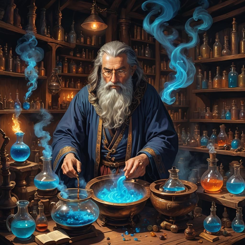 Alchemy - AI Generated Artwork - NightCafe Creator