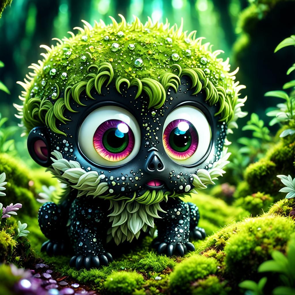Adorable Moss Eaters! - AI Generated Artwork - NightCafe Creator