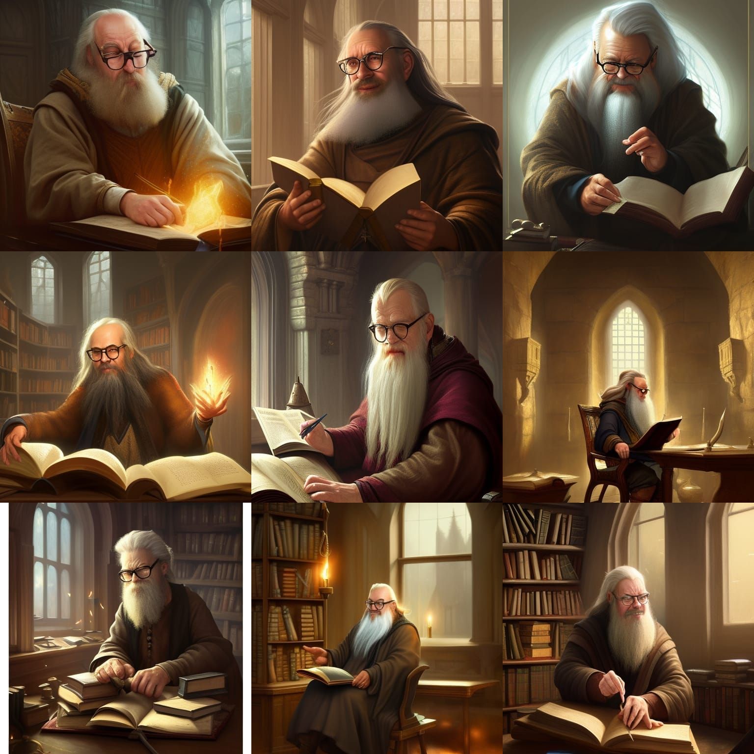 Wizard with book casting fire bolt ethereal fantasy hyperdetailed mist ...