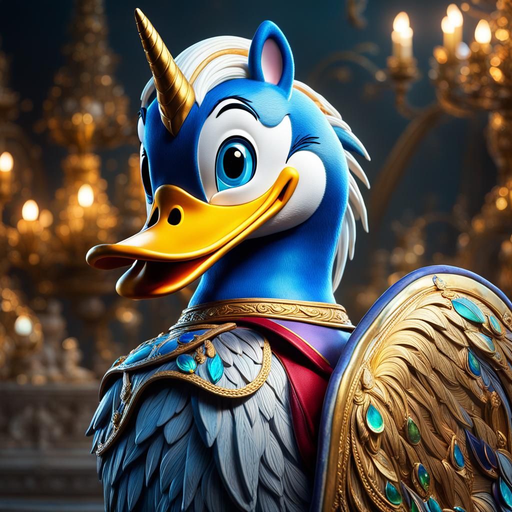 Donald Duck - AI Generated Artwork - NightCafe Creator