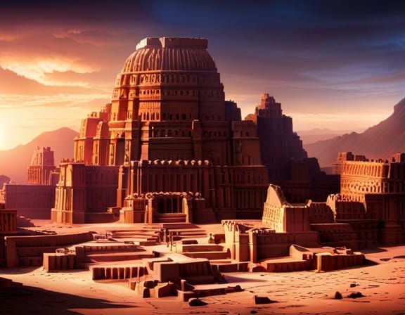 Archaeological Dig Site 05 - AI Generated Artwork - NightCafe Creator