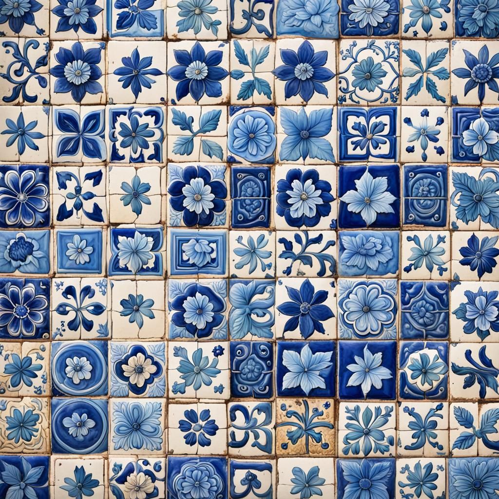 Tiles - AI Generated Artwork - NightCafe Creator