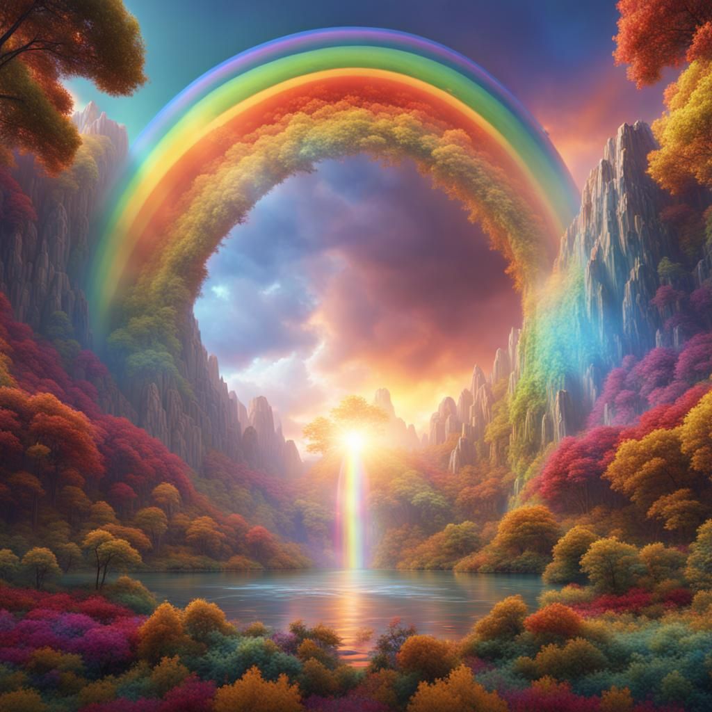 Rainbow… - AI Generated Artwork - NightCafe Creator