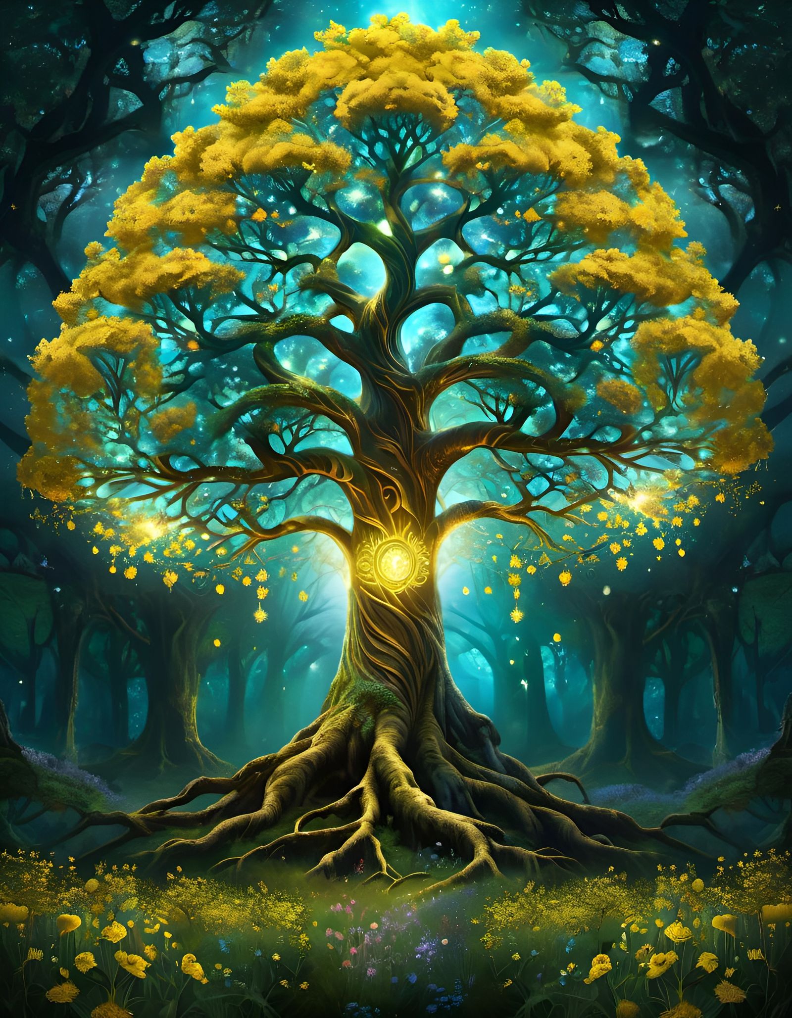 Memories of Telperion - AI Generated Artwork - NightCafe Creator