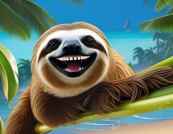 Beach fun time - AI Generated Artwork - NightCafe Creator