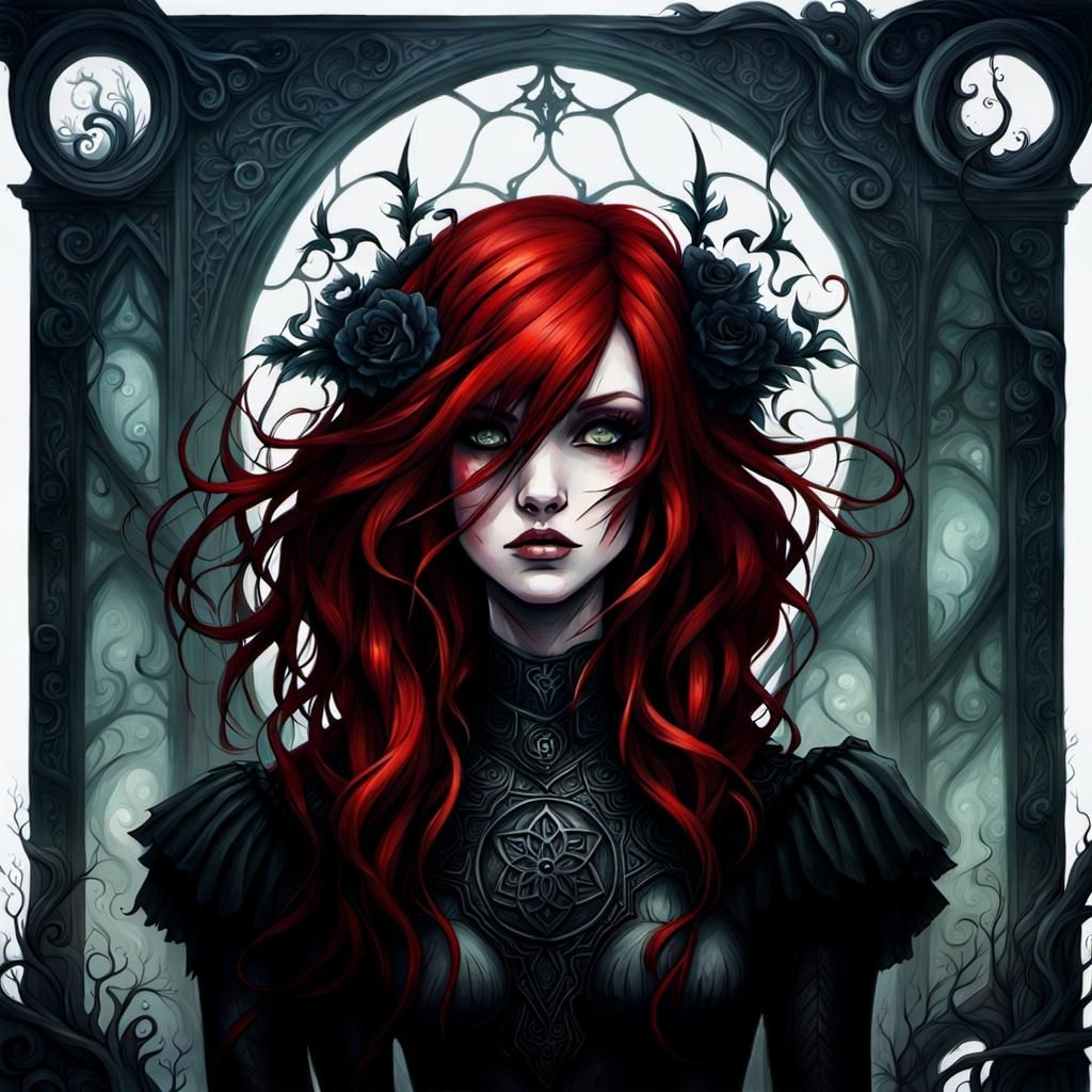 This thing I have become should never be red haired emo girl Paint ...