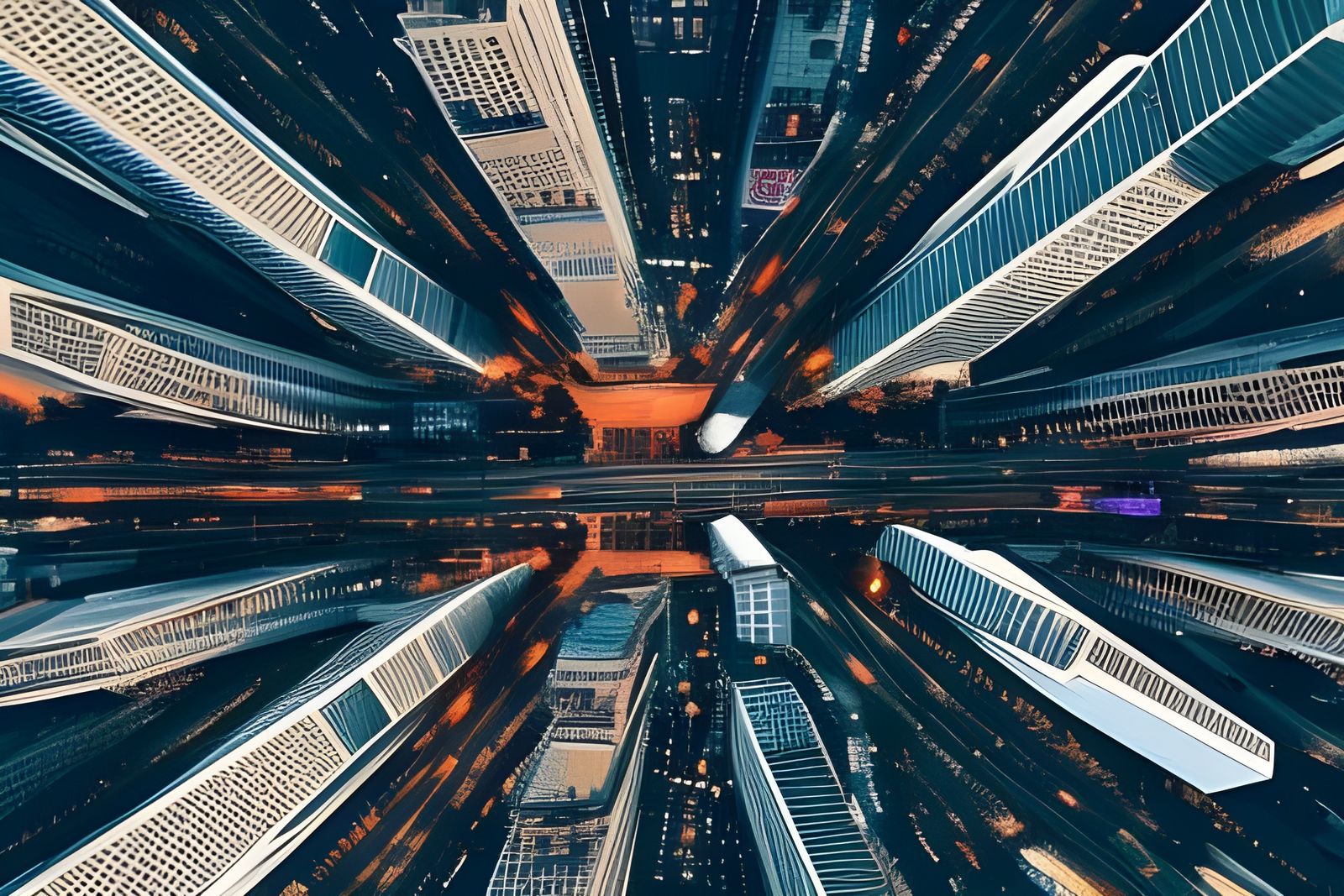 Capital city chaos - AI Generated Artwork - NightCafe Creator