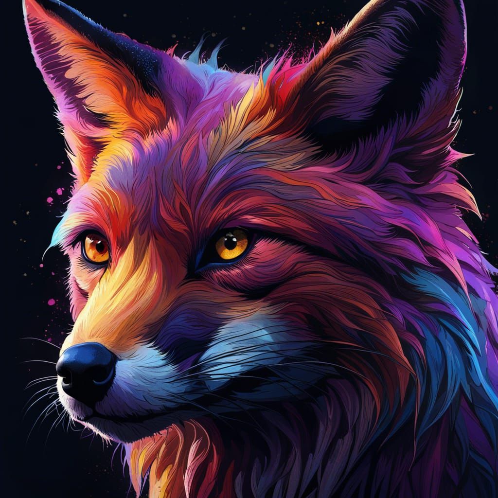 fox - AI Generated Artwork - NightCafe Creator