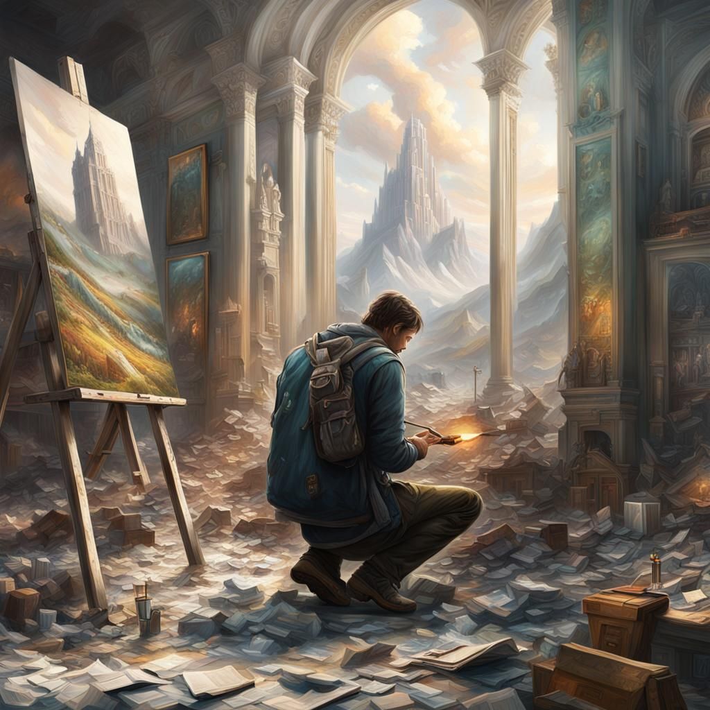 Lost Art - AI Generated Artwork - NightCafe Creator