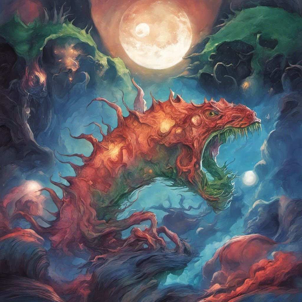 alien monster - AI Generated Artwork - NightCafe Creator