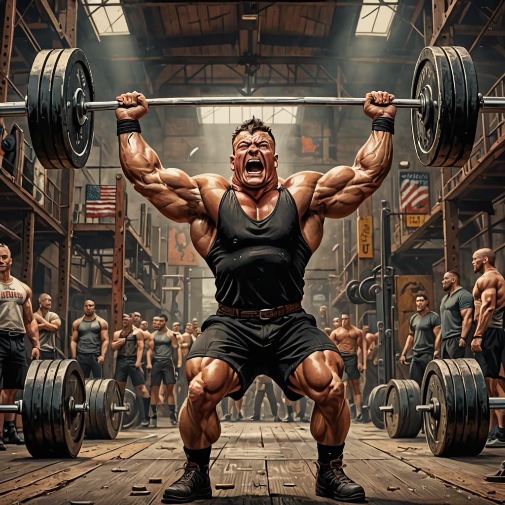 "Strongman" - AI Generated Artwork - NightCafe Creator