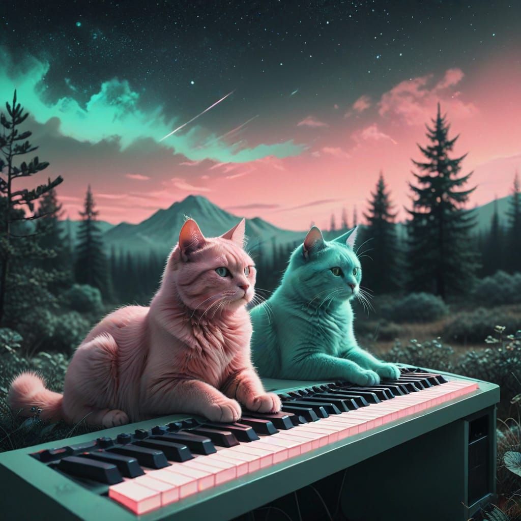 lo-fi cats - lo-fi cats