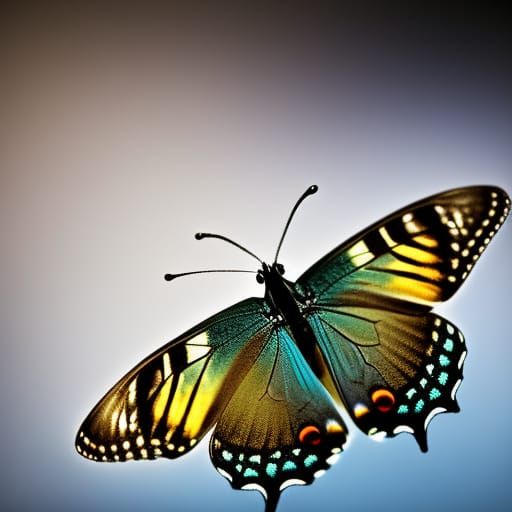 Butterfly - AI Generated Artwork - NightCafe Creator