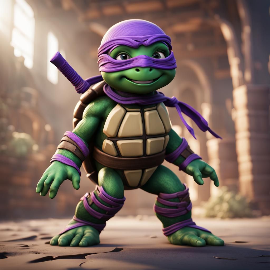 Baby female tmnt - AI Generated Artwork - NightCafe Creator