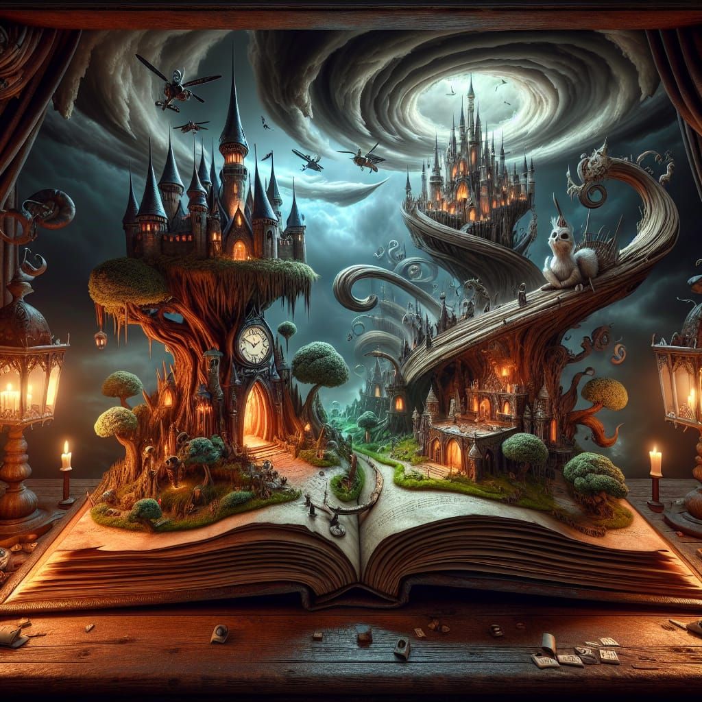 Wacky wonderland book - Wacky wonderland book