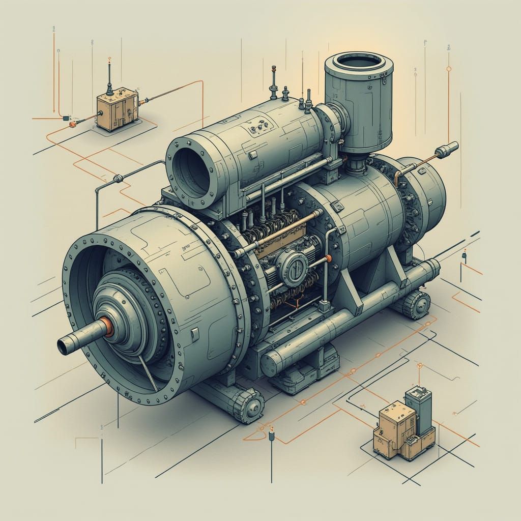 a diagram of a micro chp - Compact Micro CHP System with Fue...