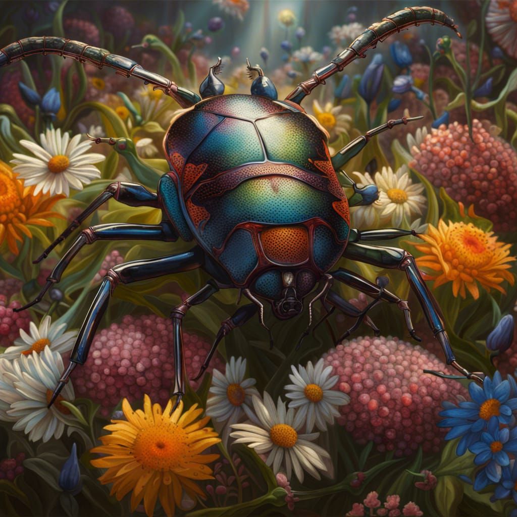 Huge Bug - AI Generated Artwork - NightCafe Creator