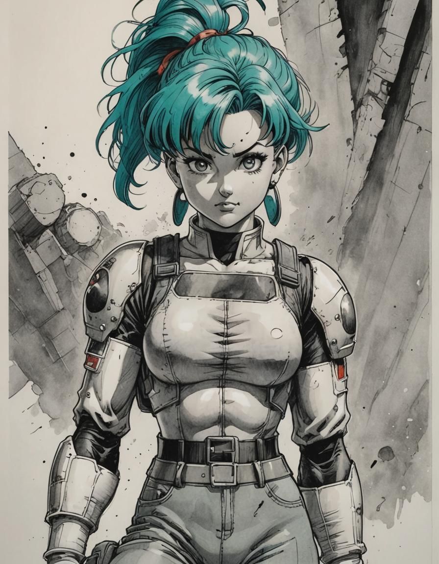 Bulma by Jim Lee - AI Generated Artwork - NightCafe Creator